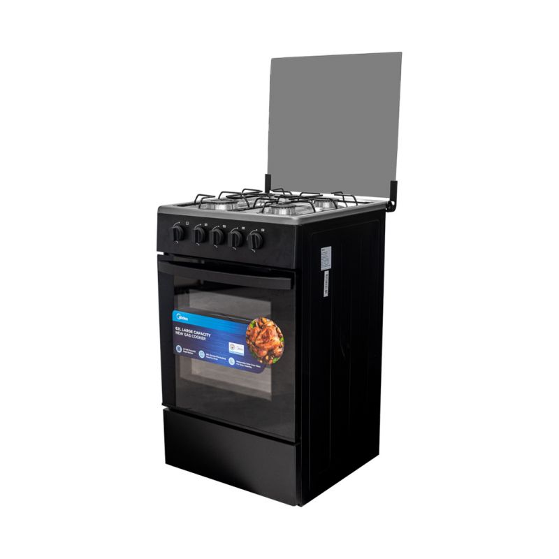 Midea Gas Cooker 4 Burner (50 X 50)cm Black Sp5055t082-b - Victor ...